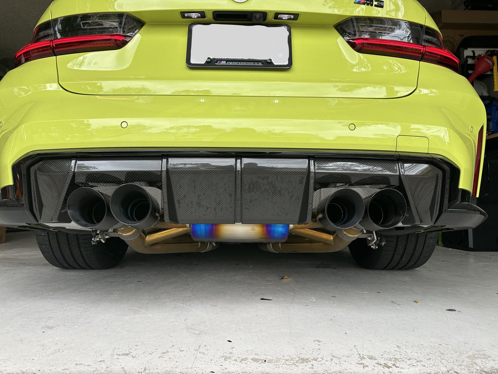 MAD BMW M3 M4 S58 G80 G82 Axle Back Titanium – Apex Motorsports