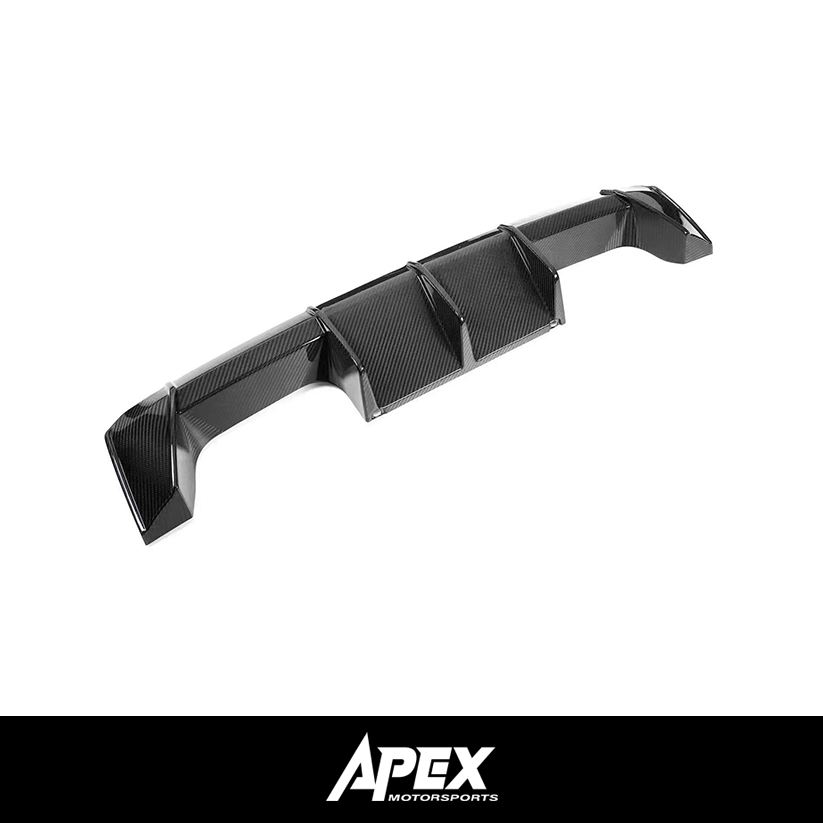 MP Style Carbon Fiber Rear Diffuser - BMW G80 M3 & G82/G83 M4 – Apex ...